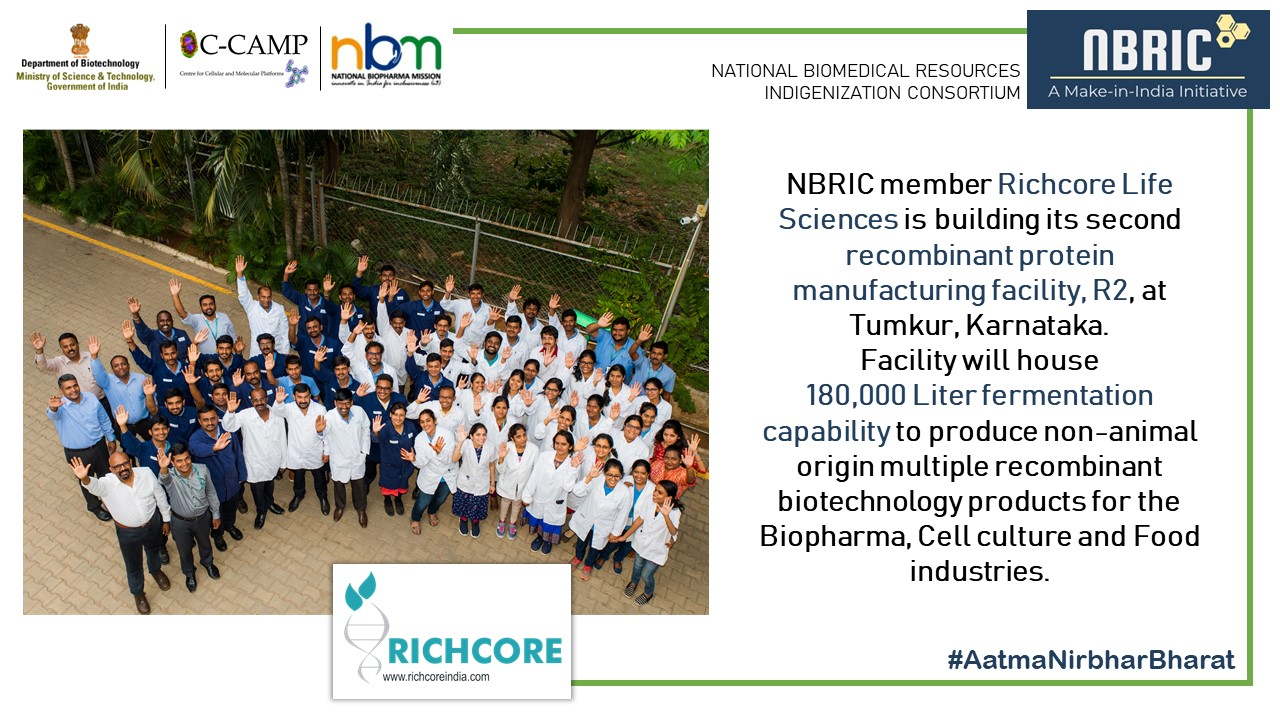 Richcore LifeSciences expands manufacturing capability - LAURUS Bio